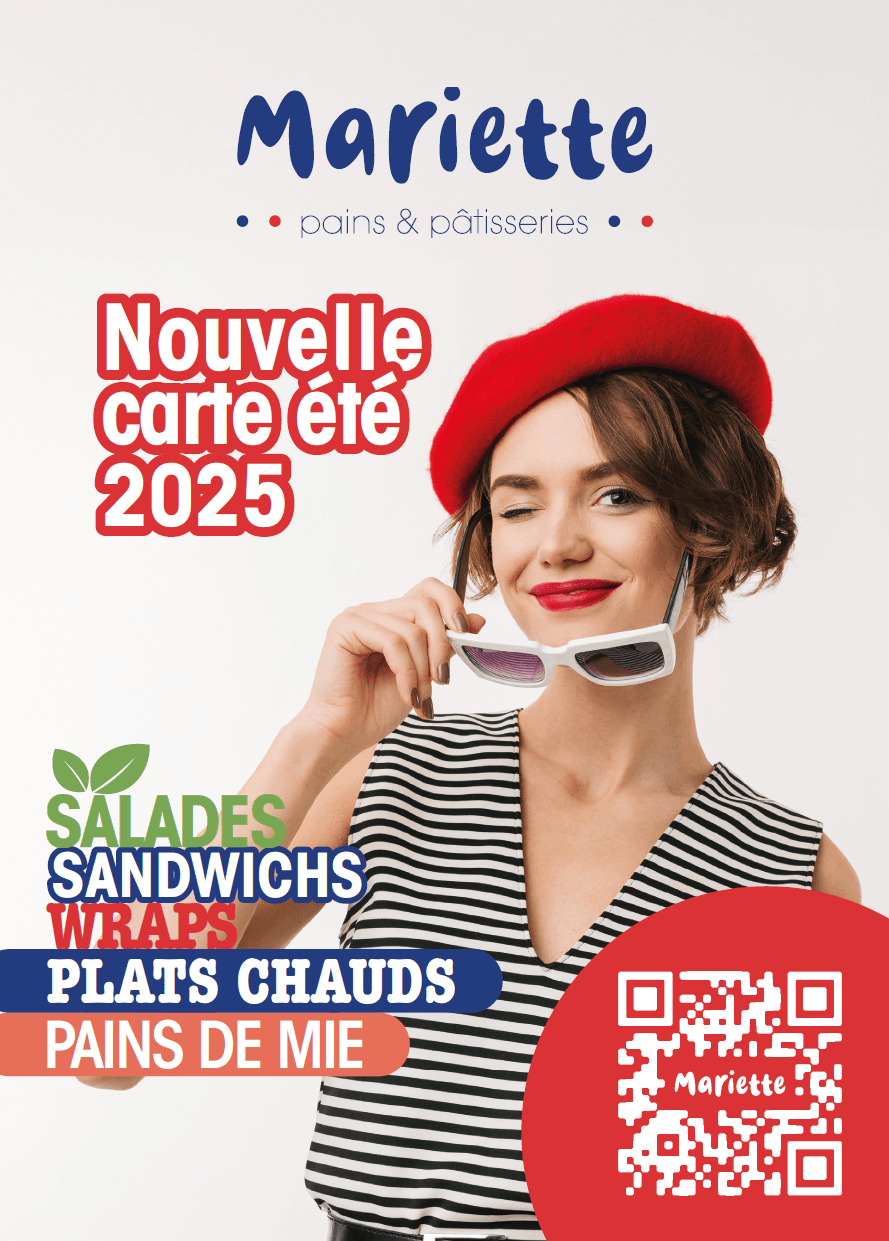 Carte Snacking - Mariette Pains et Pâtisseries